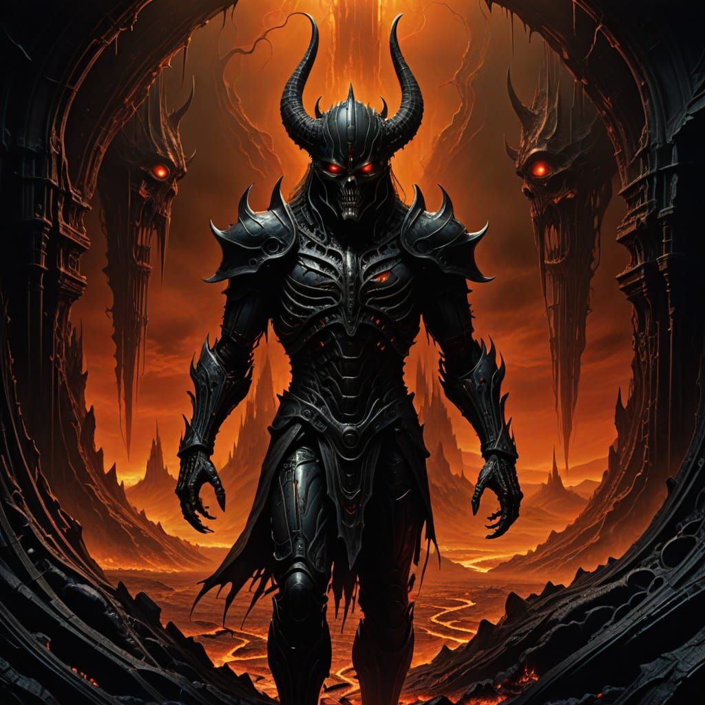 Evil Sauron dancing salsa - Surreal Sauron in Fiery Salsa D...