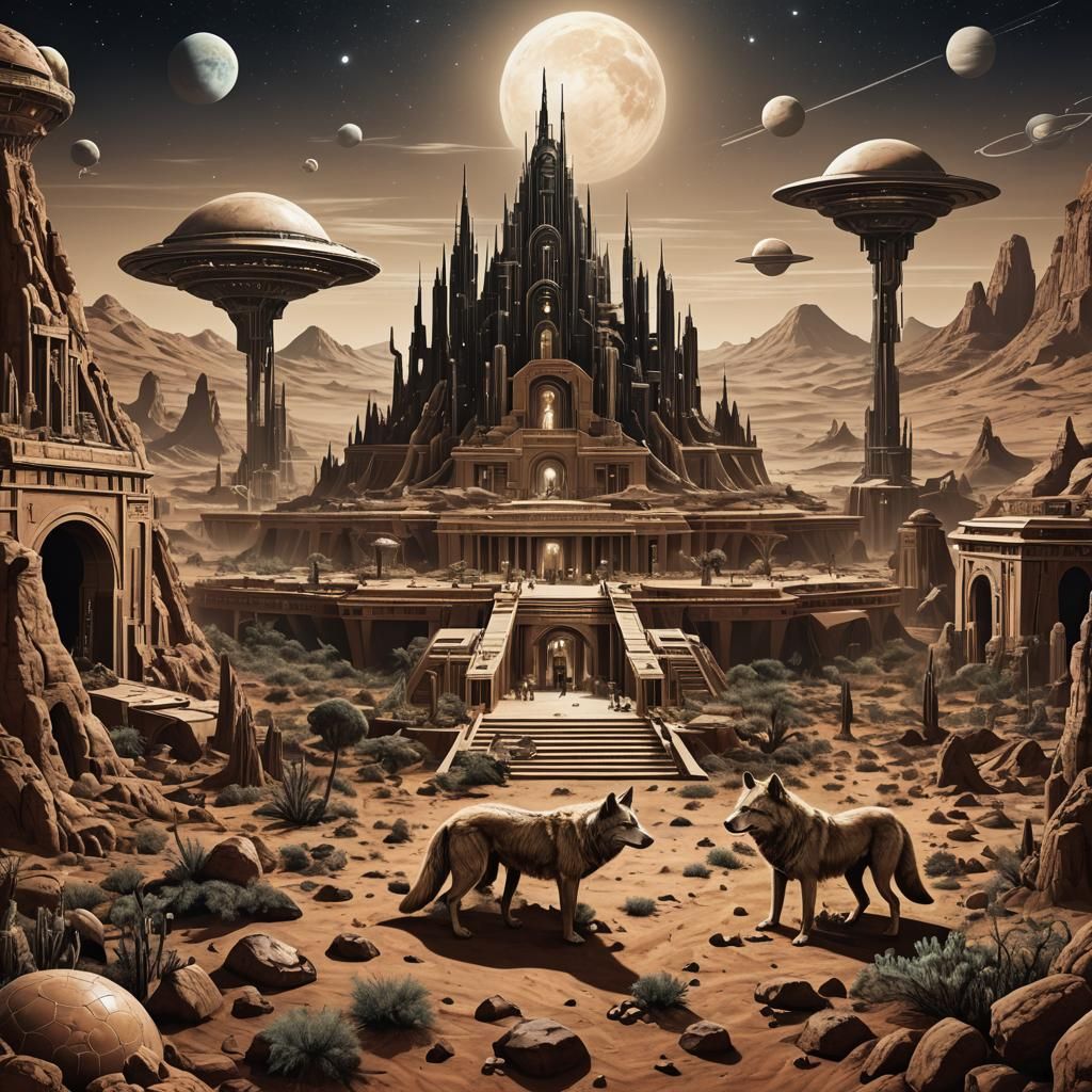 Opera of the Aliens 10 - AI Generated Artwork - NightCafe Creator