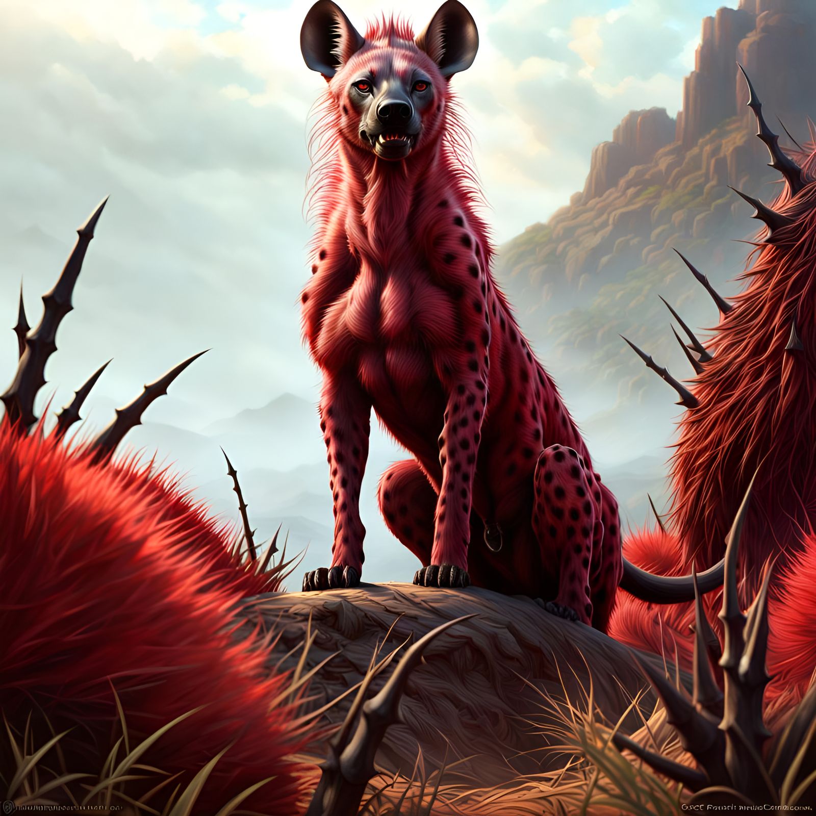 Specie: Cryena Hyna - AI Generated Artwork - NightCafe Creator