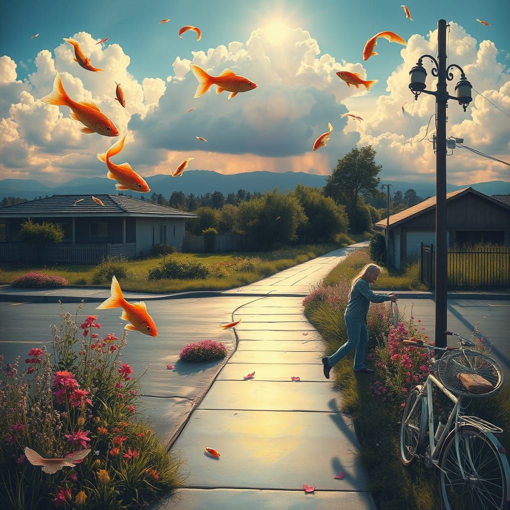 Surrealism! Surrealism! A dreamscape woven from the threads of ...