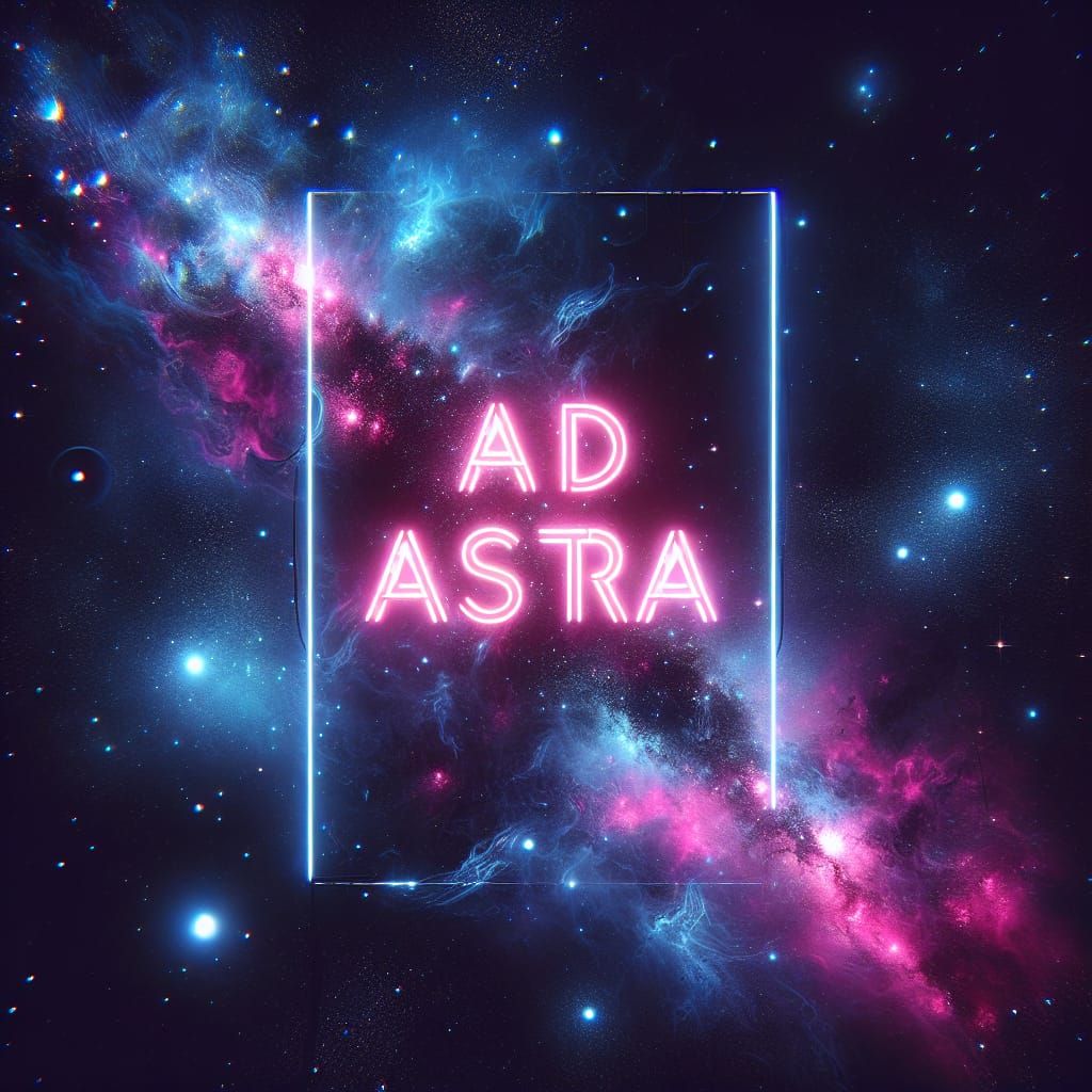 "AD ASTRA - to the stars" - AI Generated Artwork - NightCafe Creator