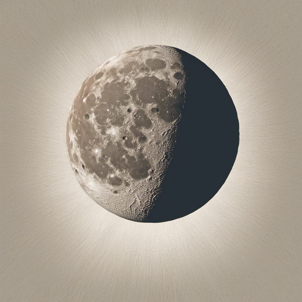 Moon - AI Generated Artwork - NightCafe Creator