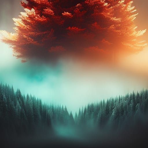 Early test with fire - AI Generated Artwork - NightCafe Creator