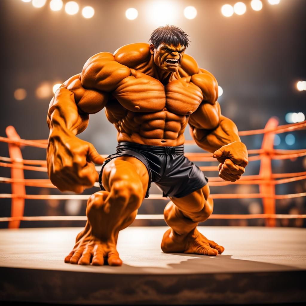 Where is that puny green version of me? Hulk want to SMASH!! - AI ...