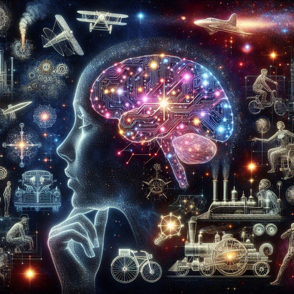 Does the last invent the first ? - AI Generated Artwork - NightCafe Creator