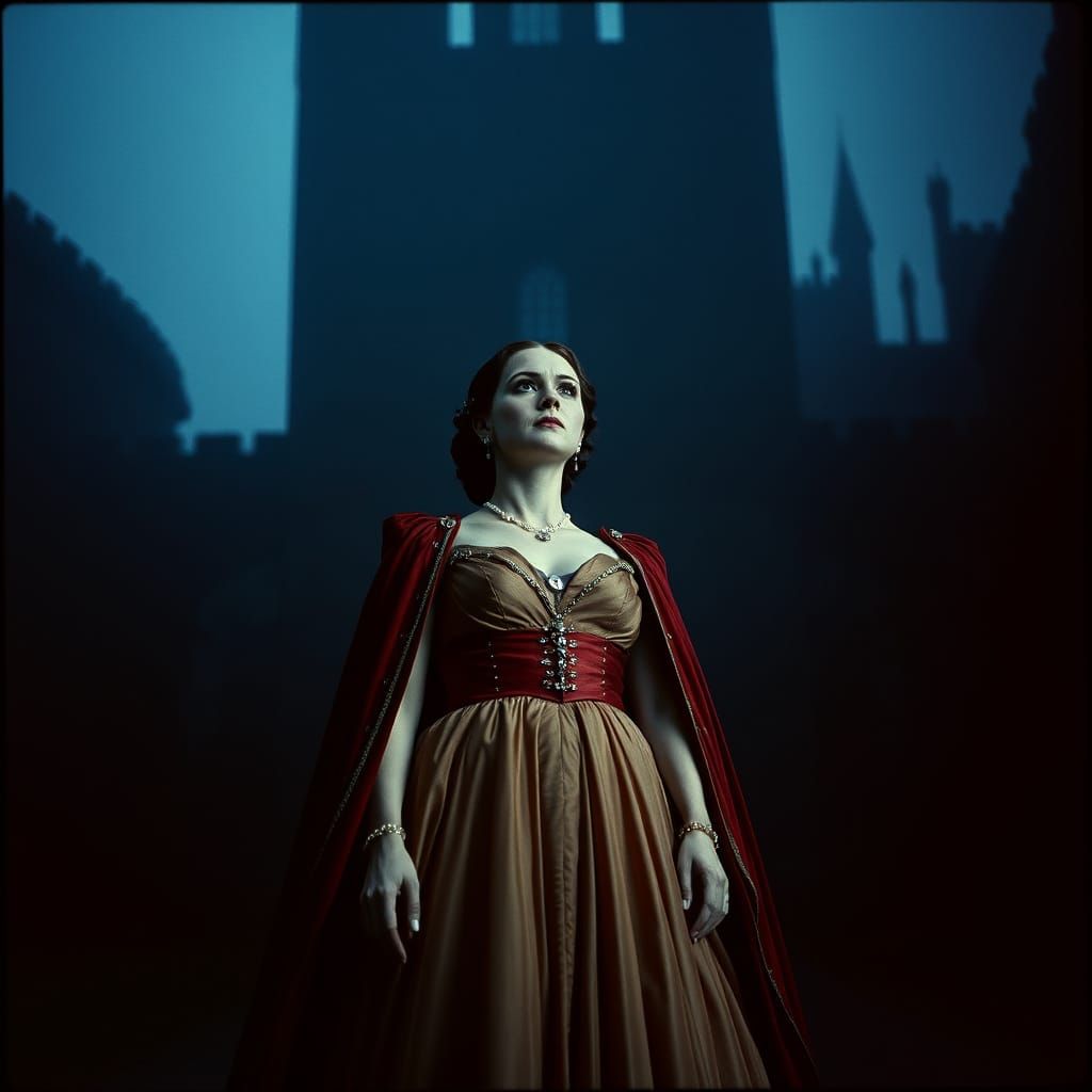 lady macbeth play poster - Lady Macbeth in Dark Scottish Cas...