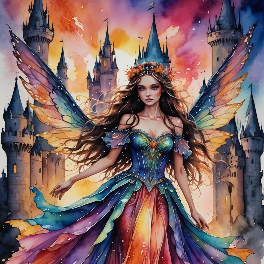 Fae Queen - AI Generated Artwork - NightCafe Creator