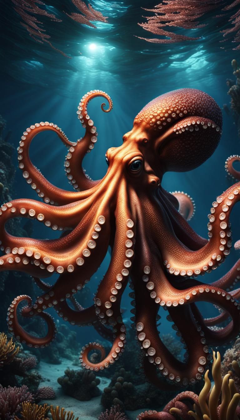 Octopus 🐙 - AI Generated Artwork - NightCafe Creator