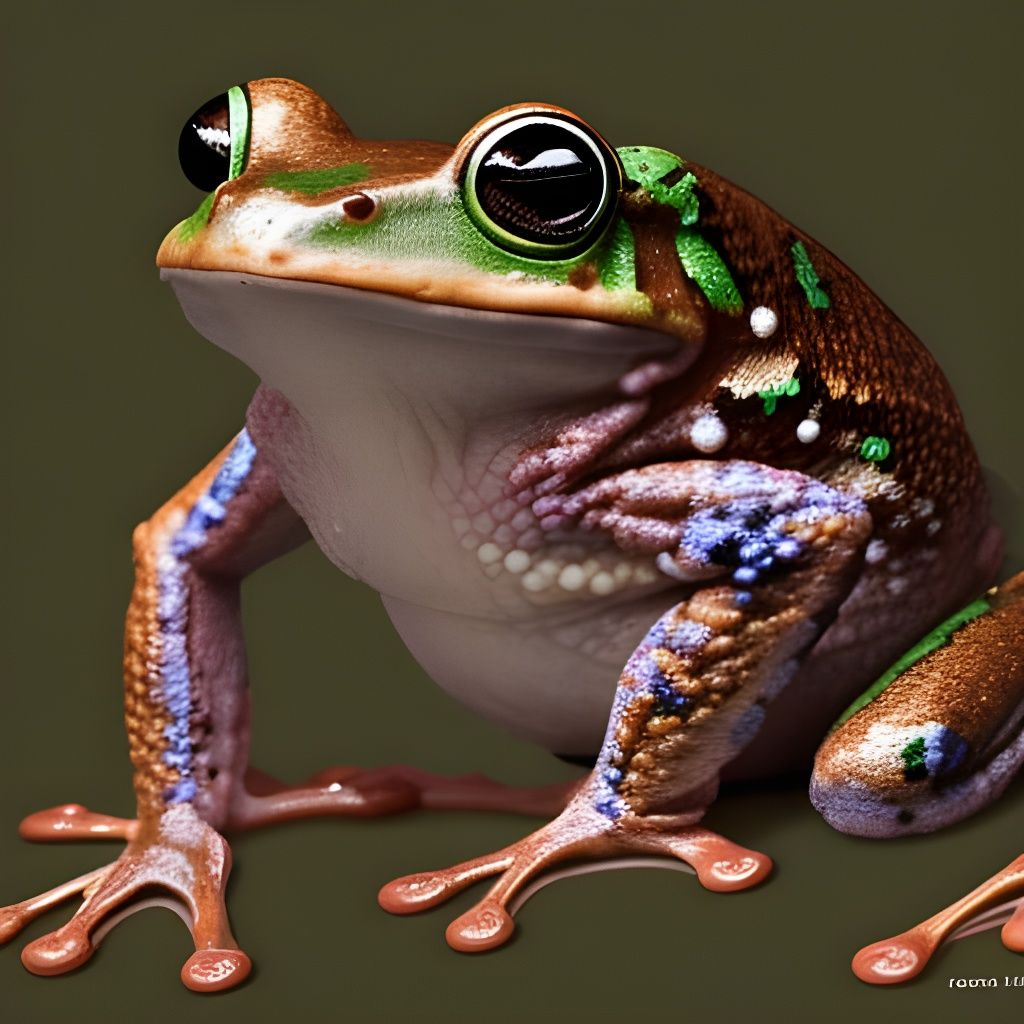 Frog toad - AI Generated Artwork - NightCafe Creator