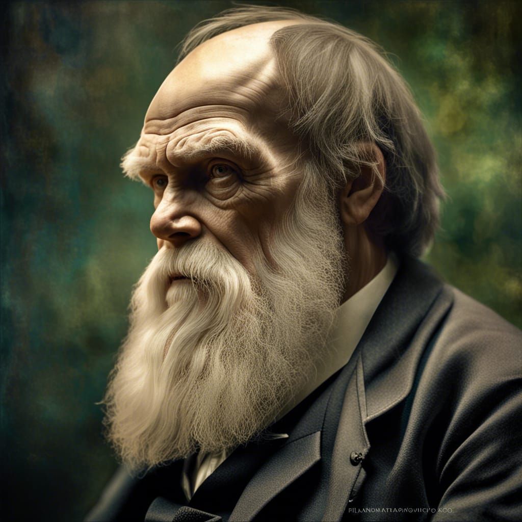 Charles Darwin - AI Generated Artwork - NightCafe Creator