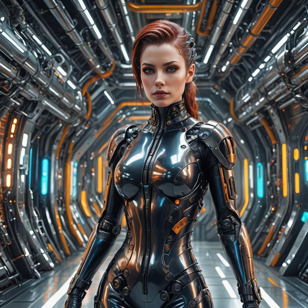 Bio woman 2 - AI Generated Artwork - NightCafe Creator