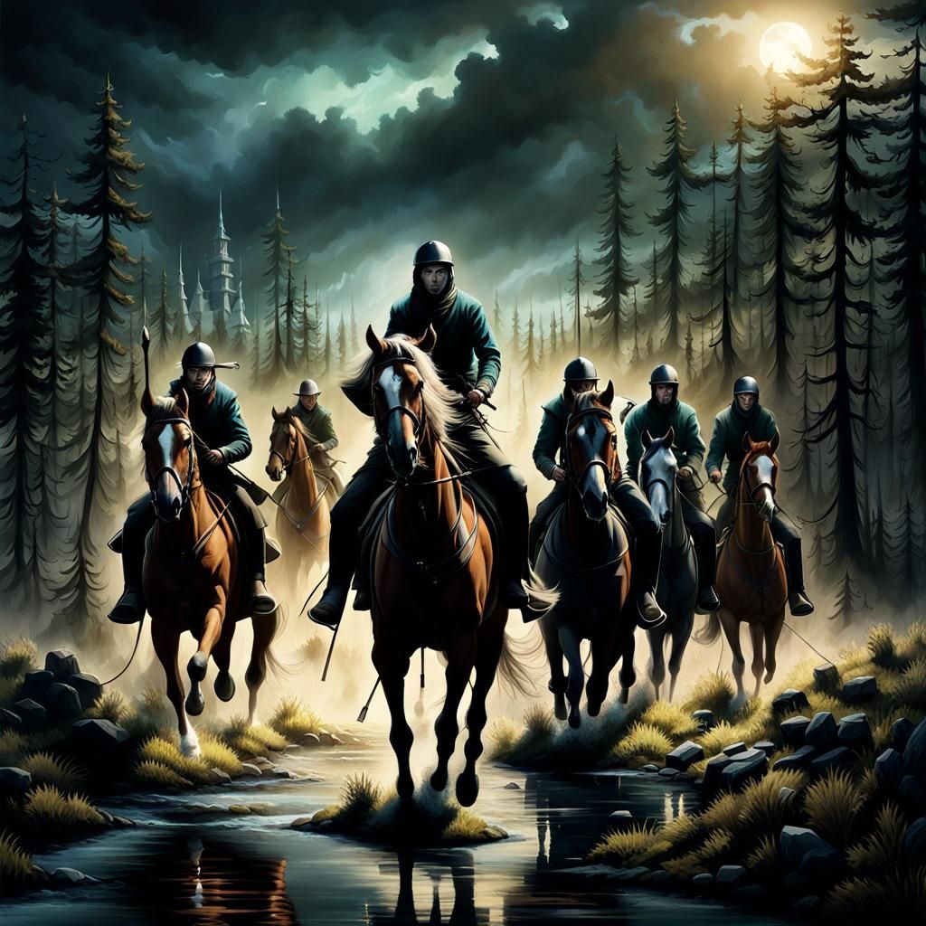 The Spell of the Swamp Land - The Quest of the Liquorice Tree - AI Generated Artwork - NightCafe ...