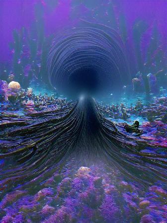 The Endless Abyss - AI Generated Artwork - NightCafe Creator