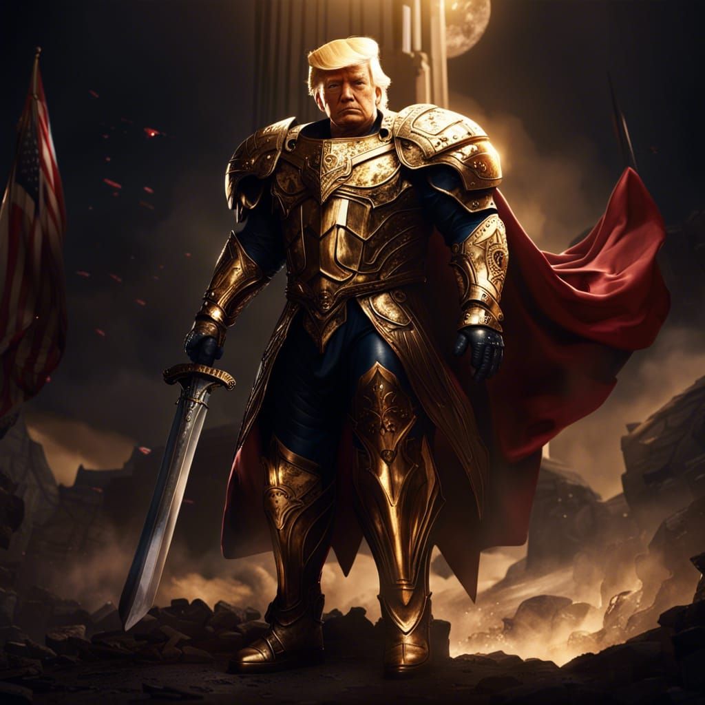 Lord Trump - AI Generated Artwork - NightCafe Creator