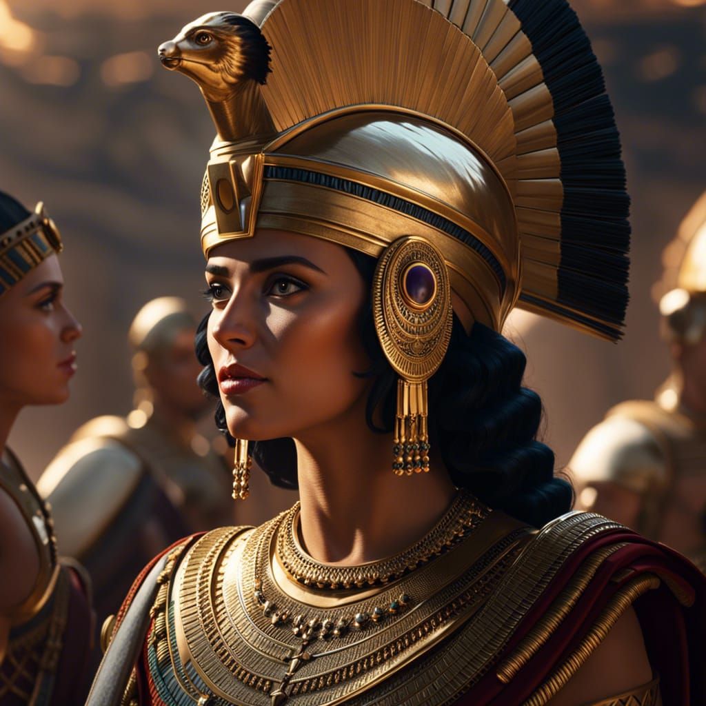 Cleopatra - AI Generated Artwork - NightCafe Creator