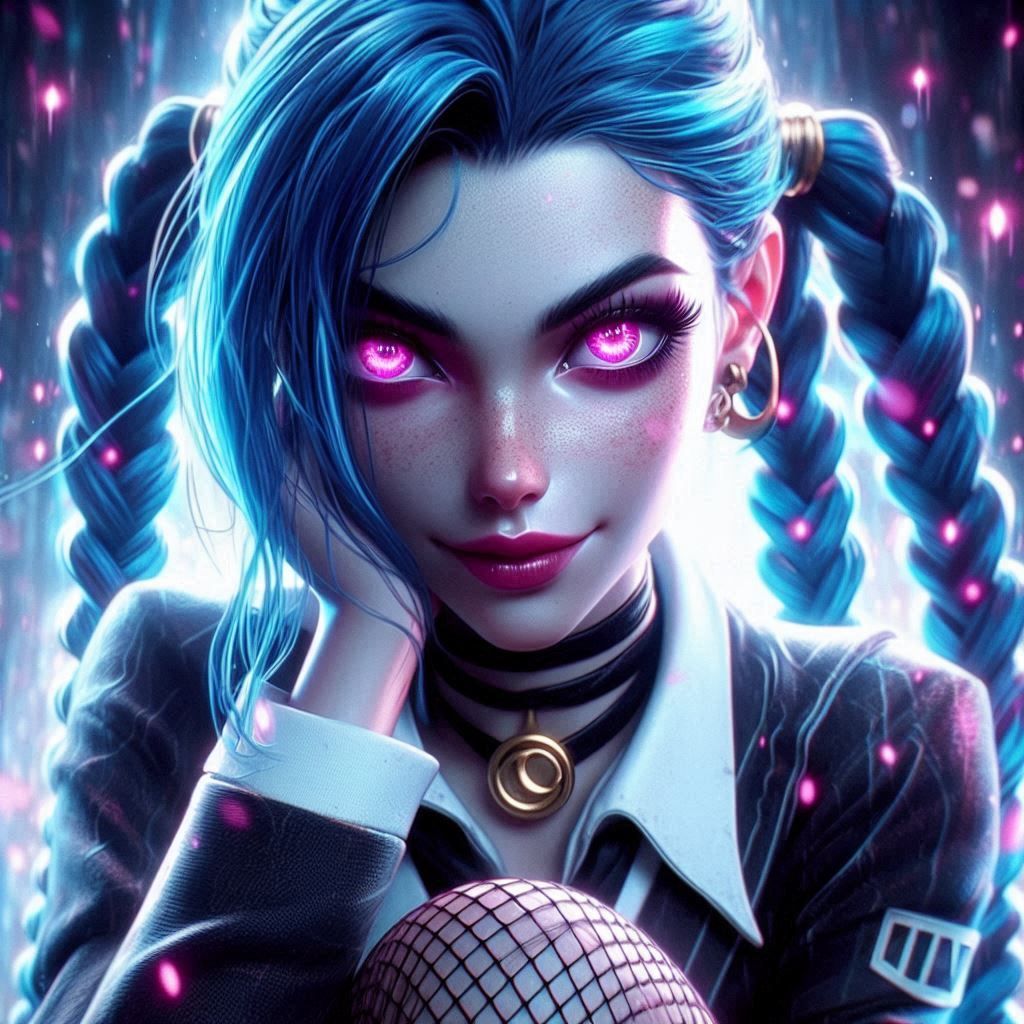 Alternative Lovely Jinx ♥ x) - AI Generated Artwork - NightCafe Creator