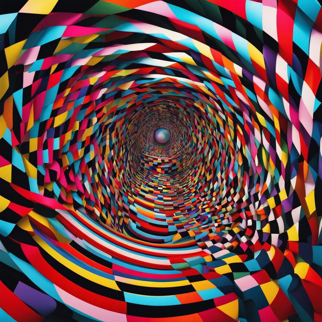 Optical Illusion #5 - AI Generated Artwork - NightCafe Creator