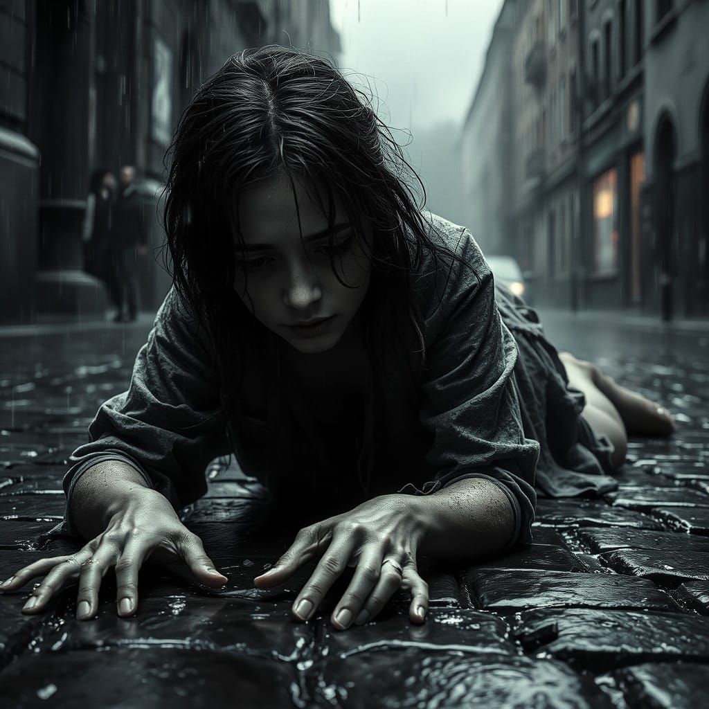 desperation personified - Darkness Confronts Despair in Haun...