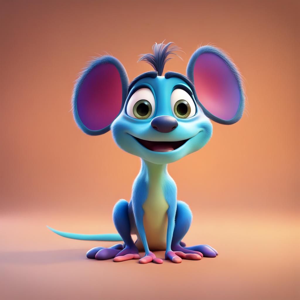 Smiling Critter - AI Generated Artwork - NightCafe Creator