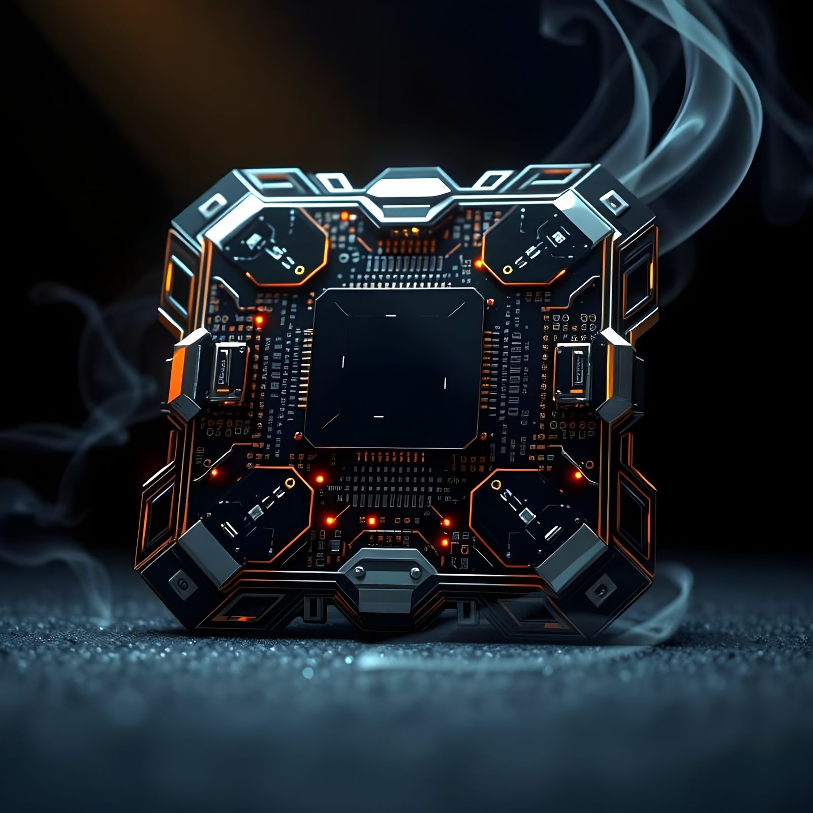 A new CPU processor! ⚡ - Futuristic CPU Processor in High-Te...