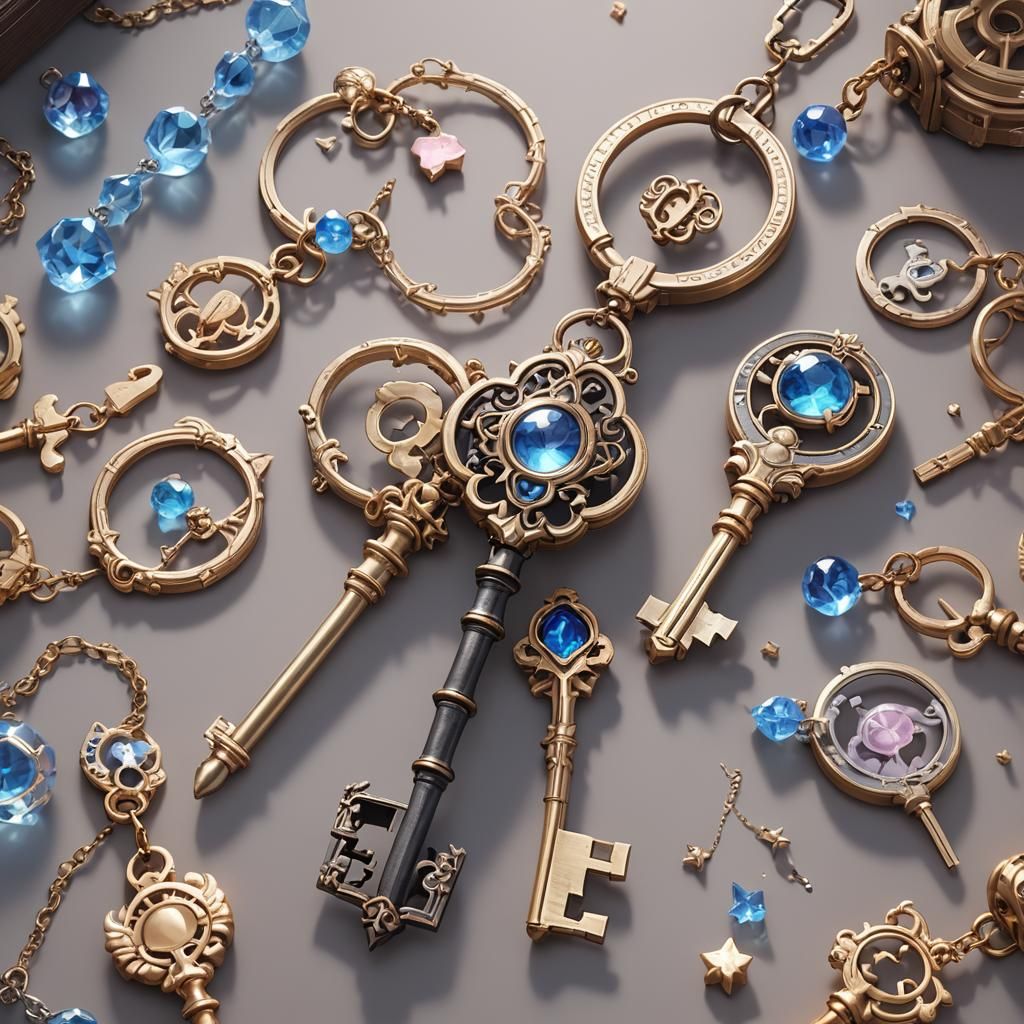 Keys - AI Generated Artwork - NightCafe Creator