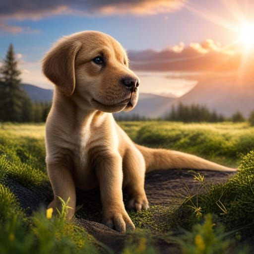 Labrador Rex - AI Generated Artwork - NightCafe Creator