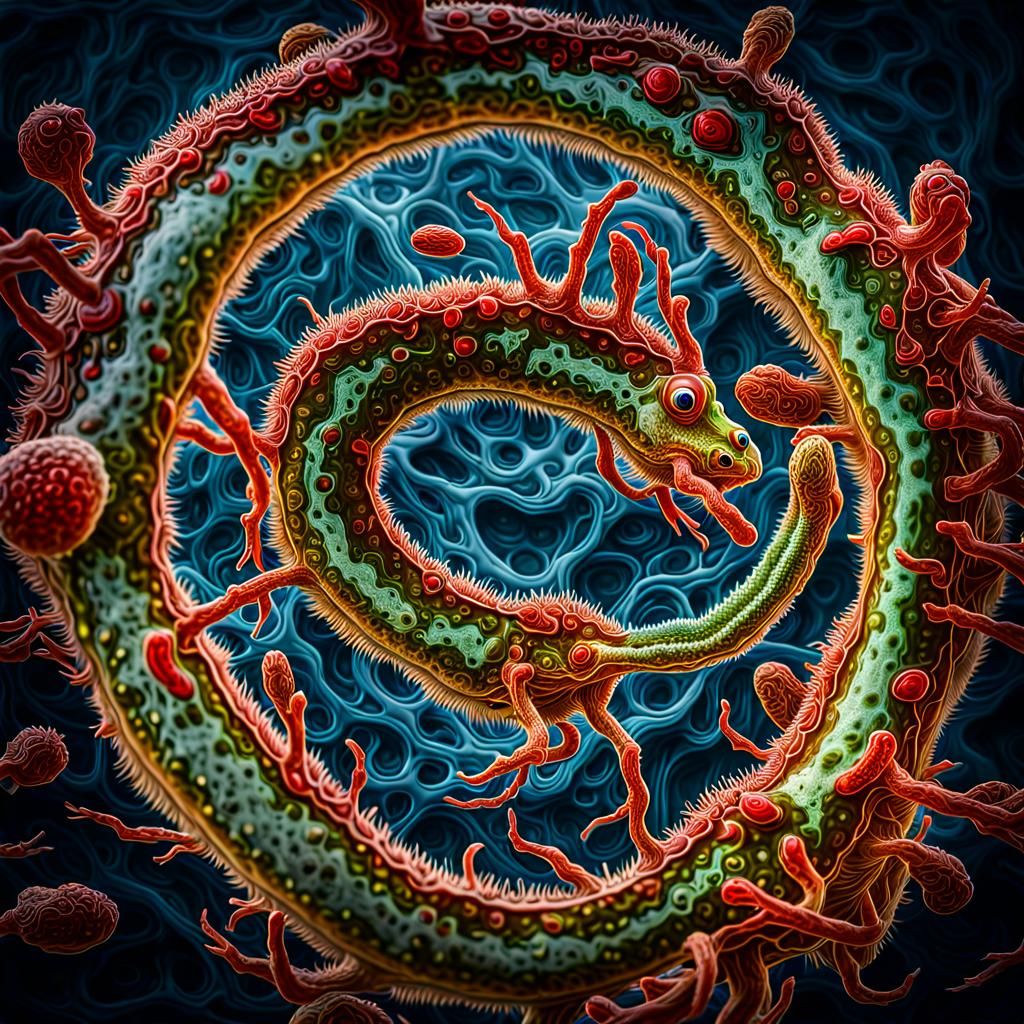 I'm Hydra Vulgaris, Your Future Blood Clot - AI Generated Artwork ...