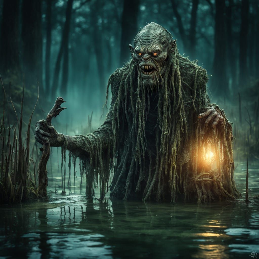 lurking ever and ever - Water Hag in Swampy Depths