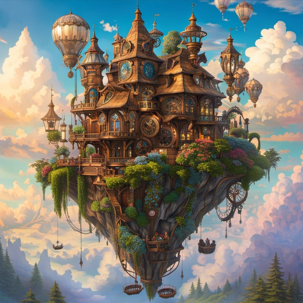 My house - AI Generated Artwork - NightCafe Creator