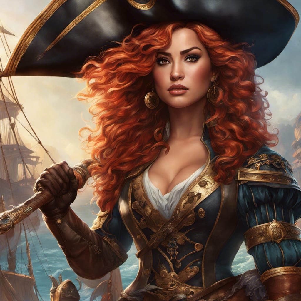 Dena the Red - AI Generated Artwork - NightCafe Creator