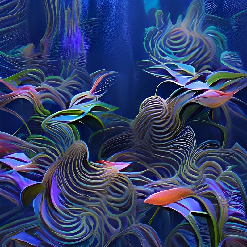 Sea Life - AI Generated Artwork - NightCafe Creator