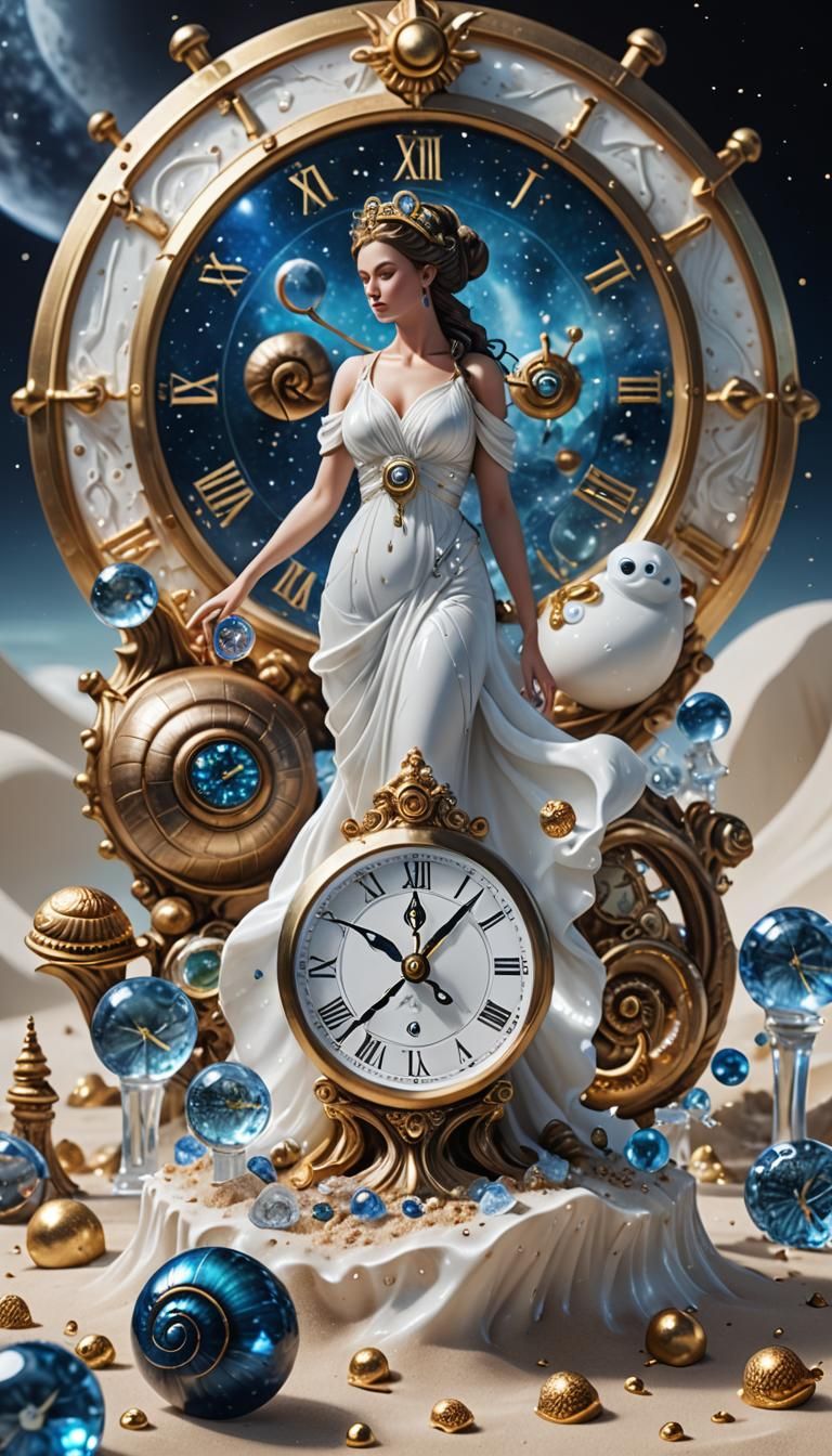 time goddess - AI Generated Artwork - NightCafe Creator