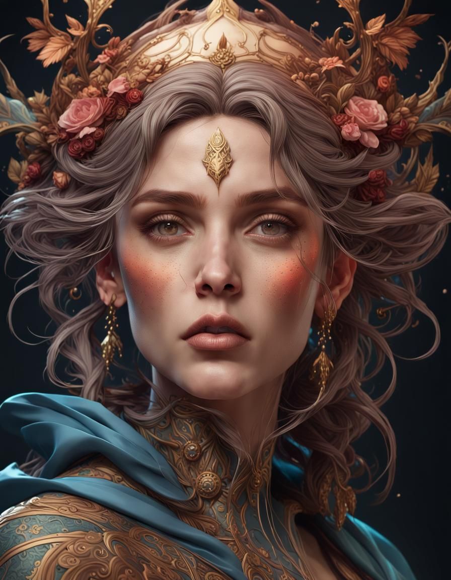 detailed matte painting, deep color, fantastical, intricate detail, splash screen, complementary ...