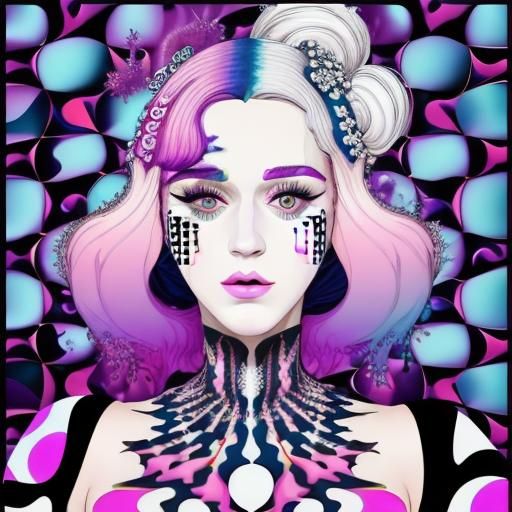 katy perry looking a bit like madonna - AI Generated Artwork ...