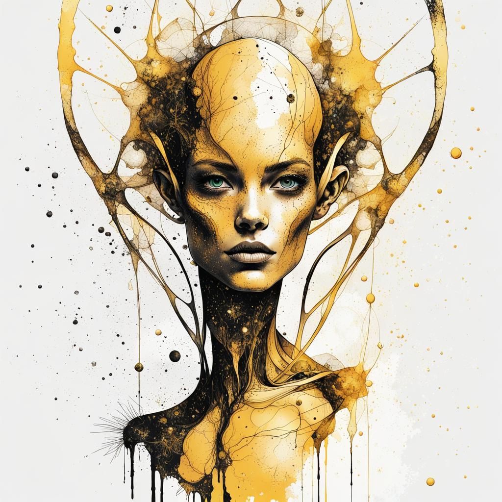 Evolved Alien - AI Generated Artwork - NightCafe Creator