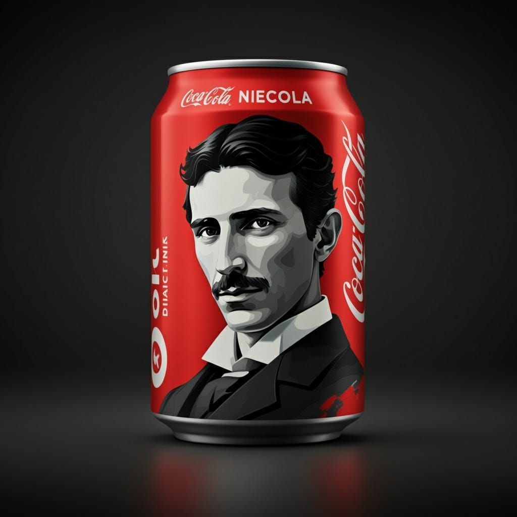 Coca Nicola Tesla - Coca Nicola Tesla: A Futuristic Coke Can