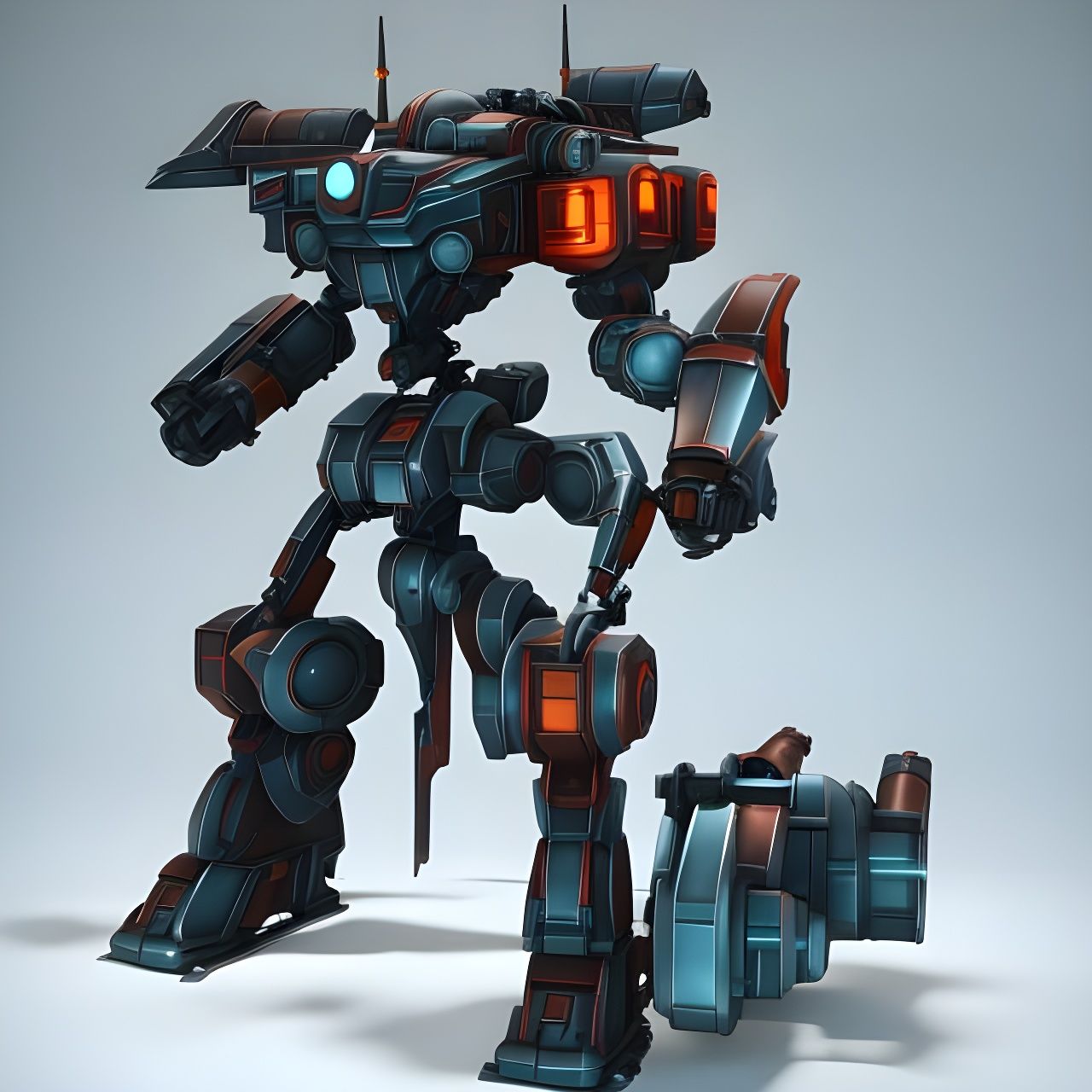 mecha - AI Generated Artwork - NightCafe Creator