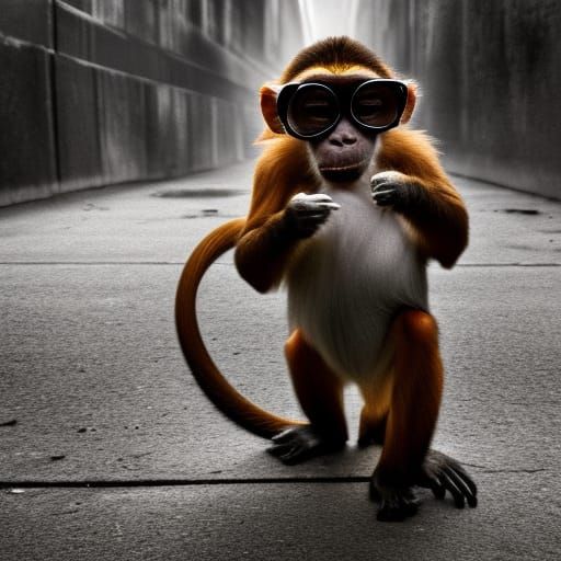 Monkey Man - AI Generated Artwork - NightCafe Creator