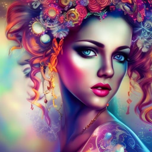 The Most Detailed Breathtakingly Beautiful, Enchanting Woman in a ...