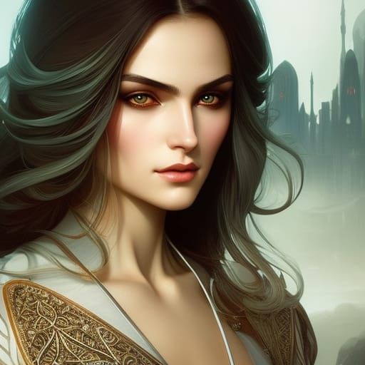 Roguish Silver Fox - AI Generated Artwork - NightCafe Creator