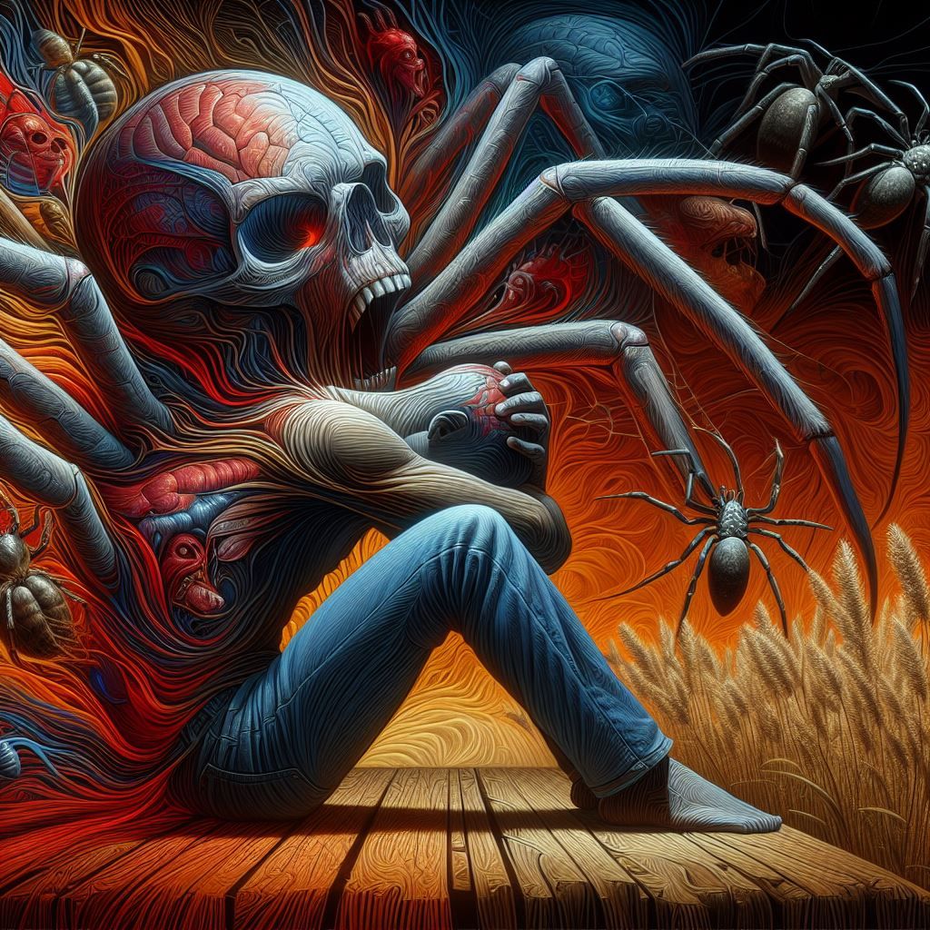 The Phobia Project : Arachnophobia - AI Generated Artwork - NightCafe ...