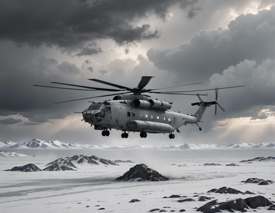 Hostile Landscape - AI Generated Artwork - NightCafe Creator