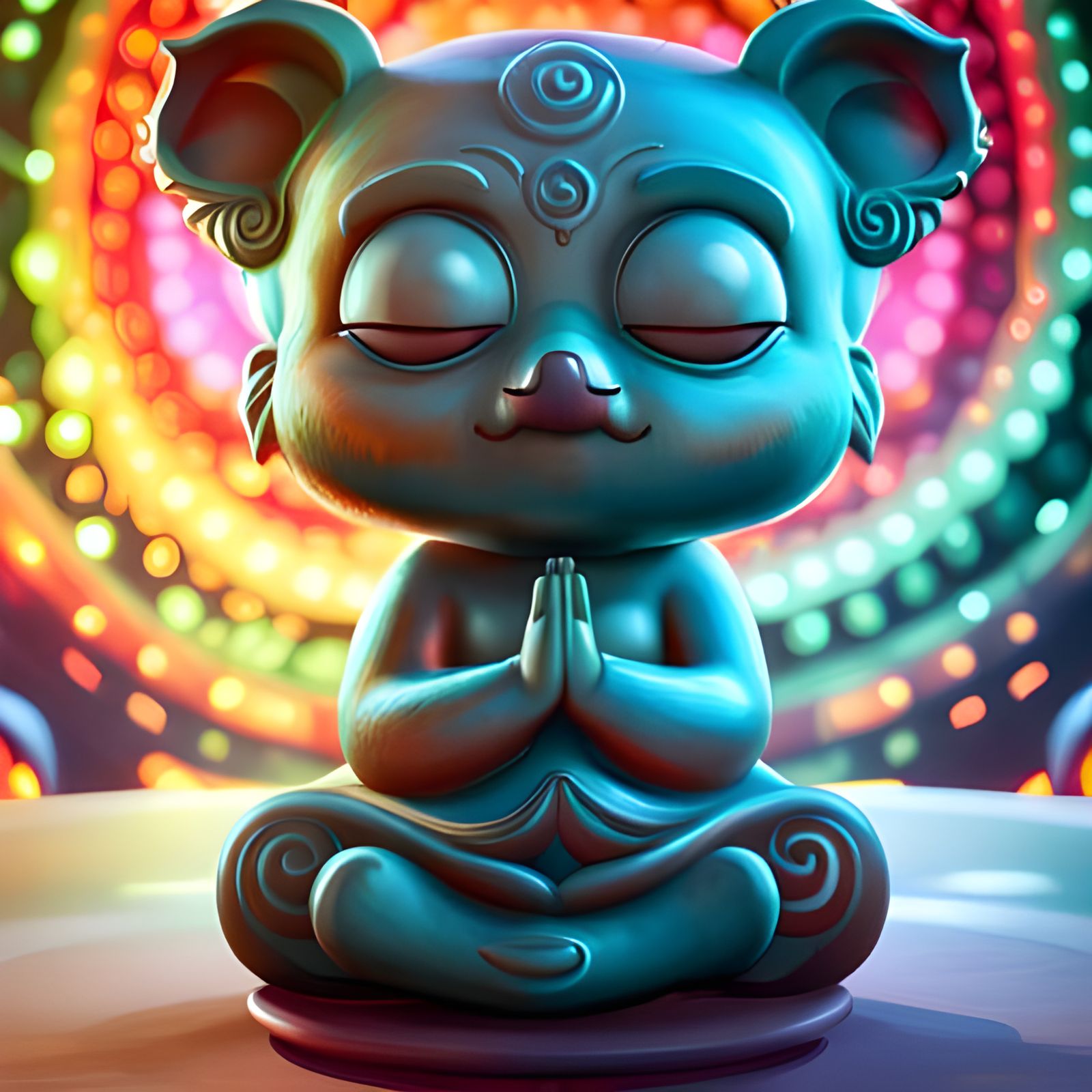 Ommmmm! - AI Generated Artwork - NightCafe Creator