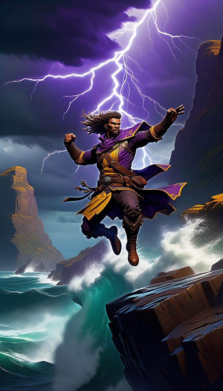 Storm lord - AI Generated Artwork - NightCafe Creator