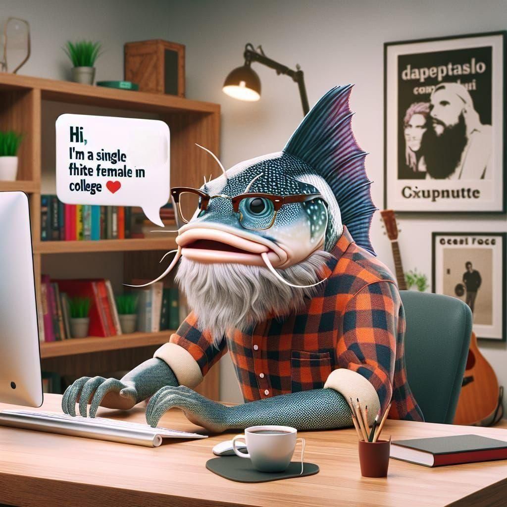 Catfish Charlie - AI Generated Artwork - NightCafe Creator