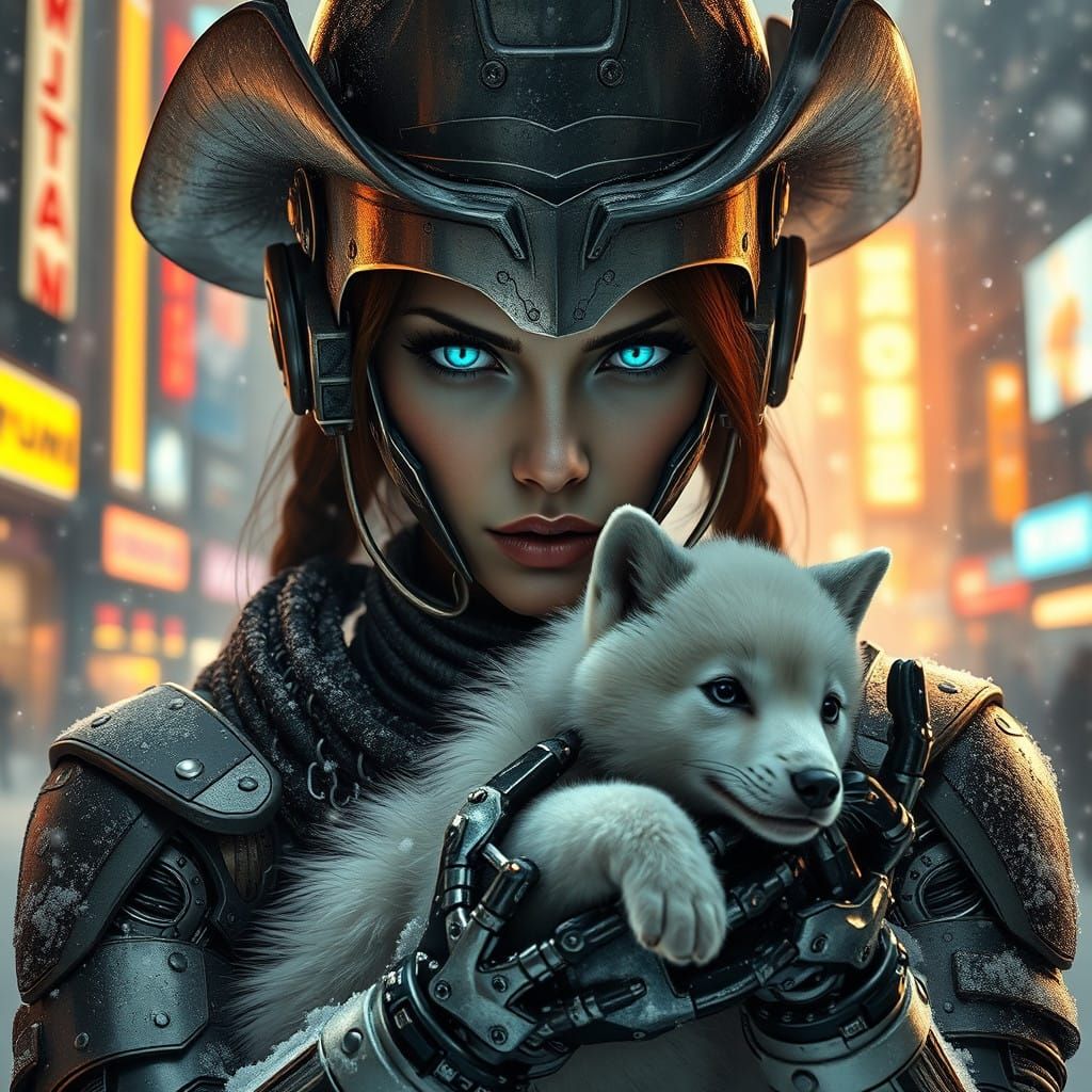 Cyborg And Wolf Cub 4 - Cyborg And Wolf Cub 4