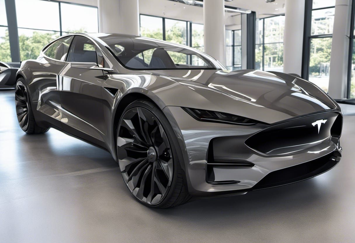 2025 Telsa Concept Car "Paradox" - AI Generated Artwork - NightCafe Creator