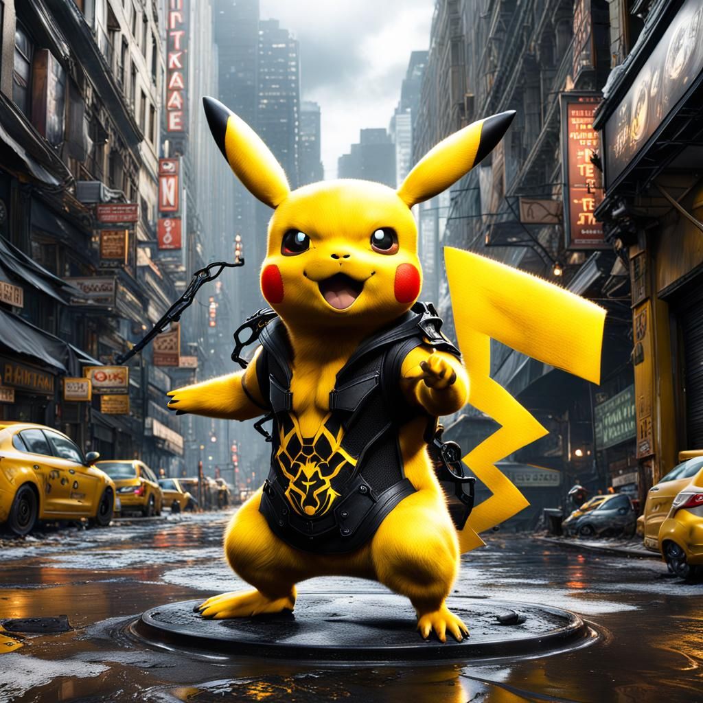 PIKACHU - AI Generated Artwork - NightCafe Creator
