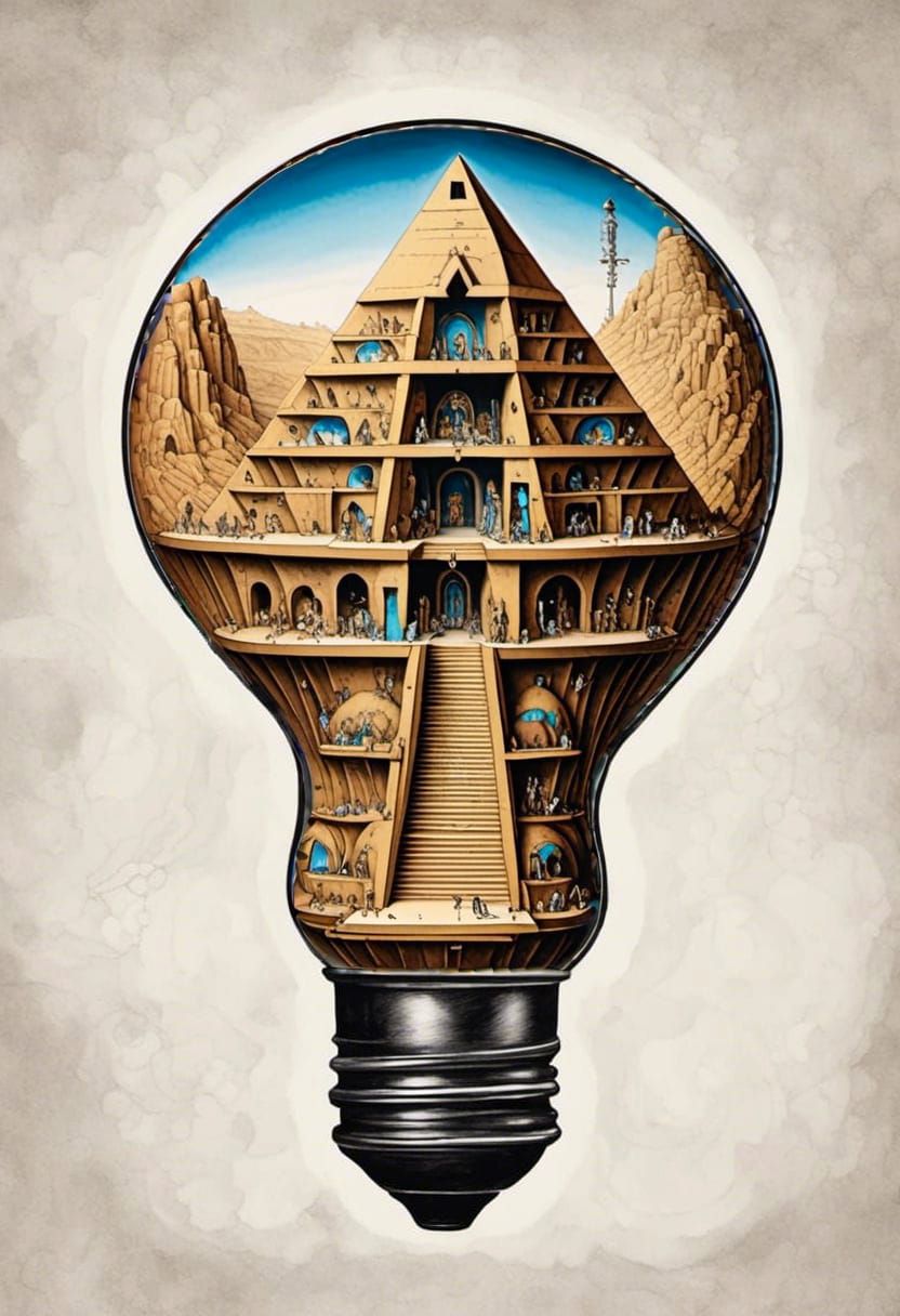 Small civilization - AI Generated Artwork - NightCafe Creator