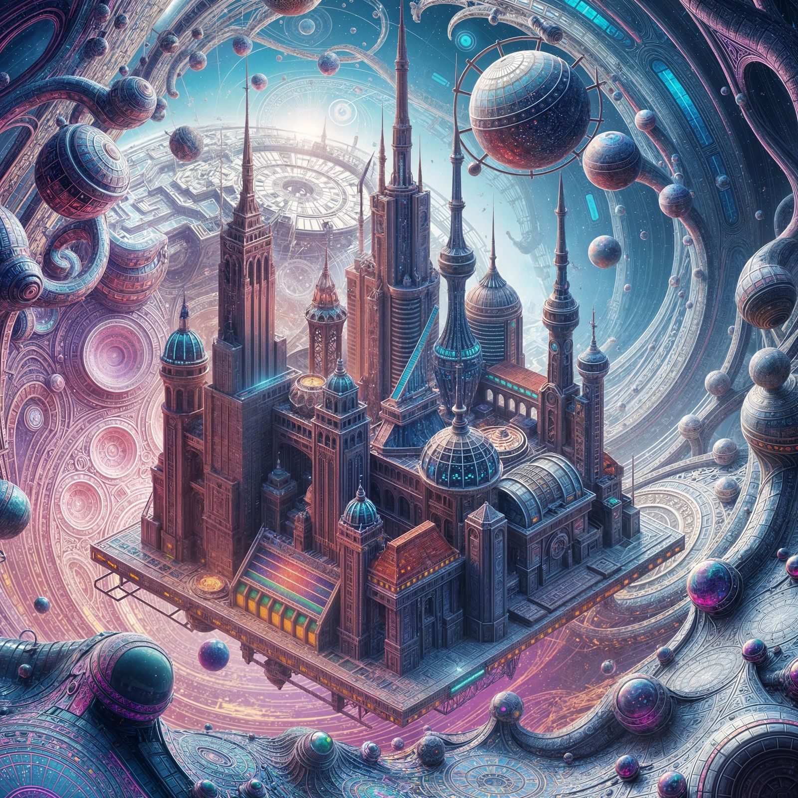 Holographic pixels of nearly infinite possibilities.